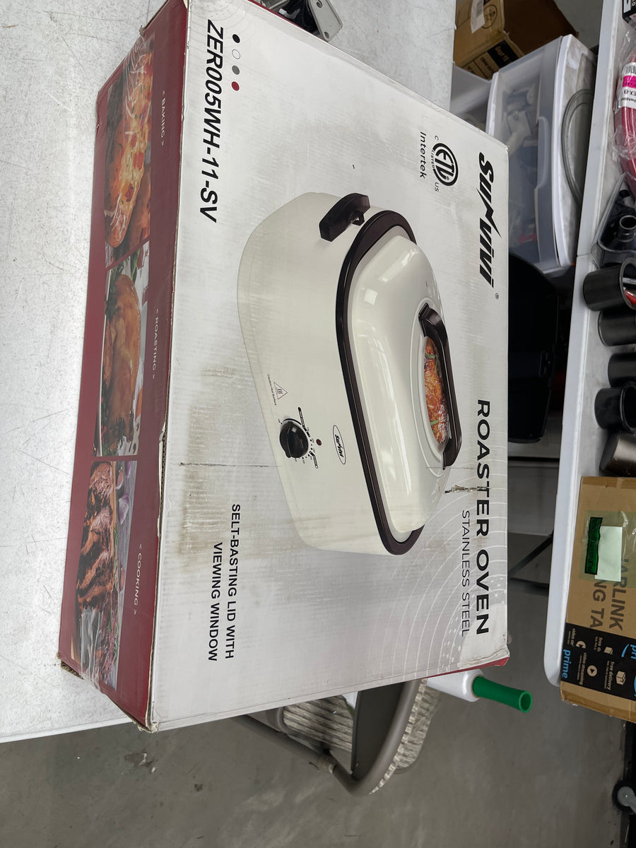 Sunvivi Electric Roaster, Turkey Roaster Oven, 24 quart with viewing w – Big Catch Salvage and ...