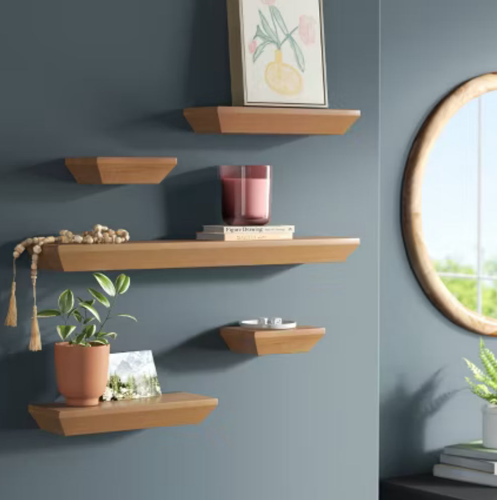 Threshold 5pc Wedge Shelves!! NEW IN BOX!! – Big Catch Salvage and Thrift