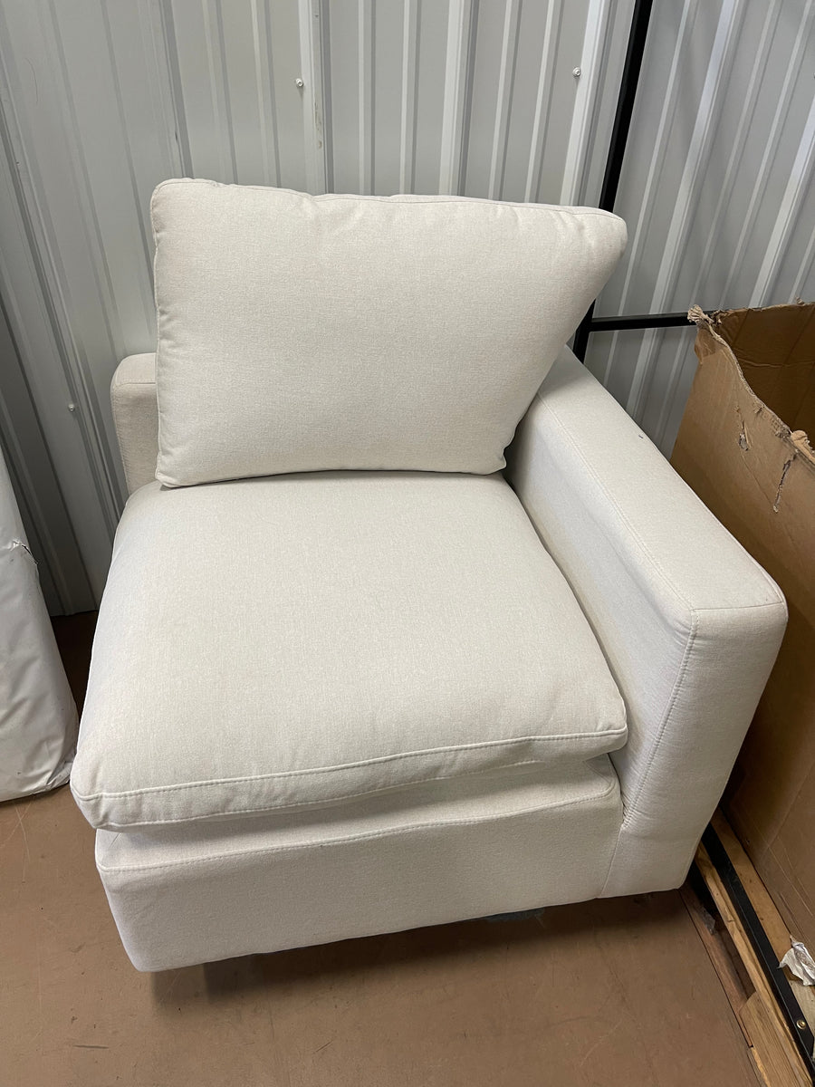 Square corner chair -new. Perfect for room corners- especially if you ...