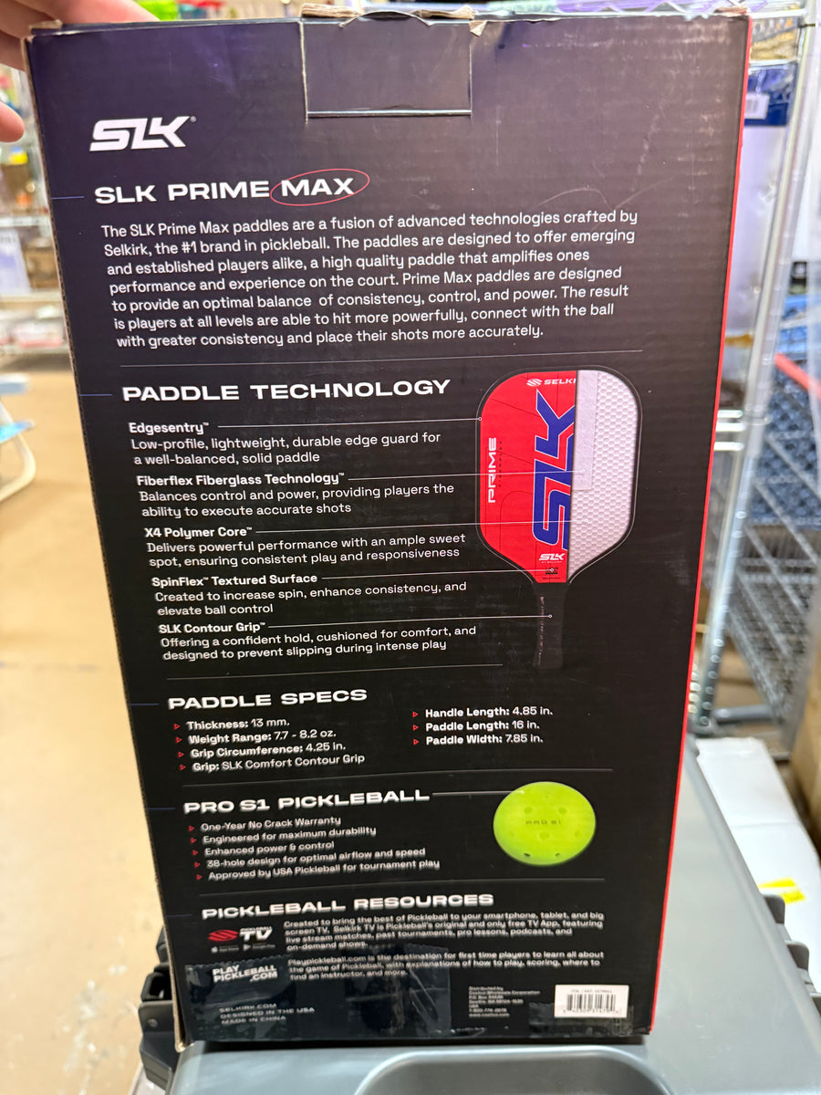 Selkirk SLK Prime Max Pickleball Bundle! (NEW) – Big Catch Salvage and ...