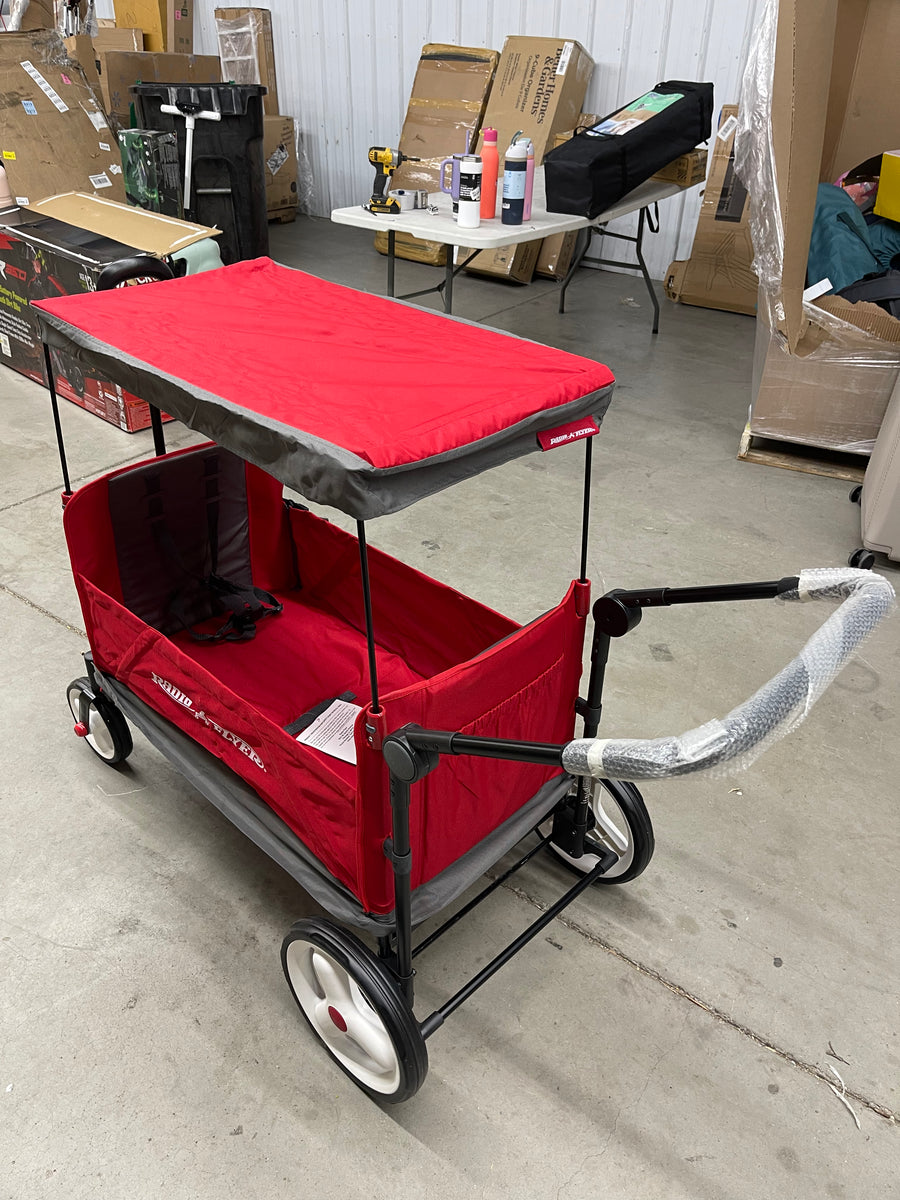 Radio Flyer Convertible Stroll 'N Wagon, Red**NEW AND ASSEMBLED – Big ...